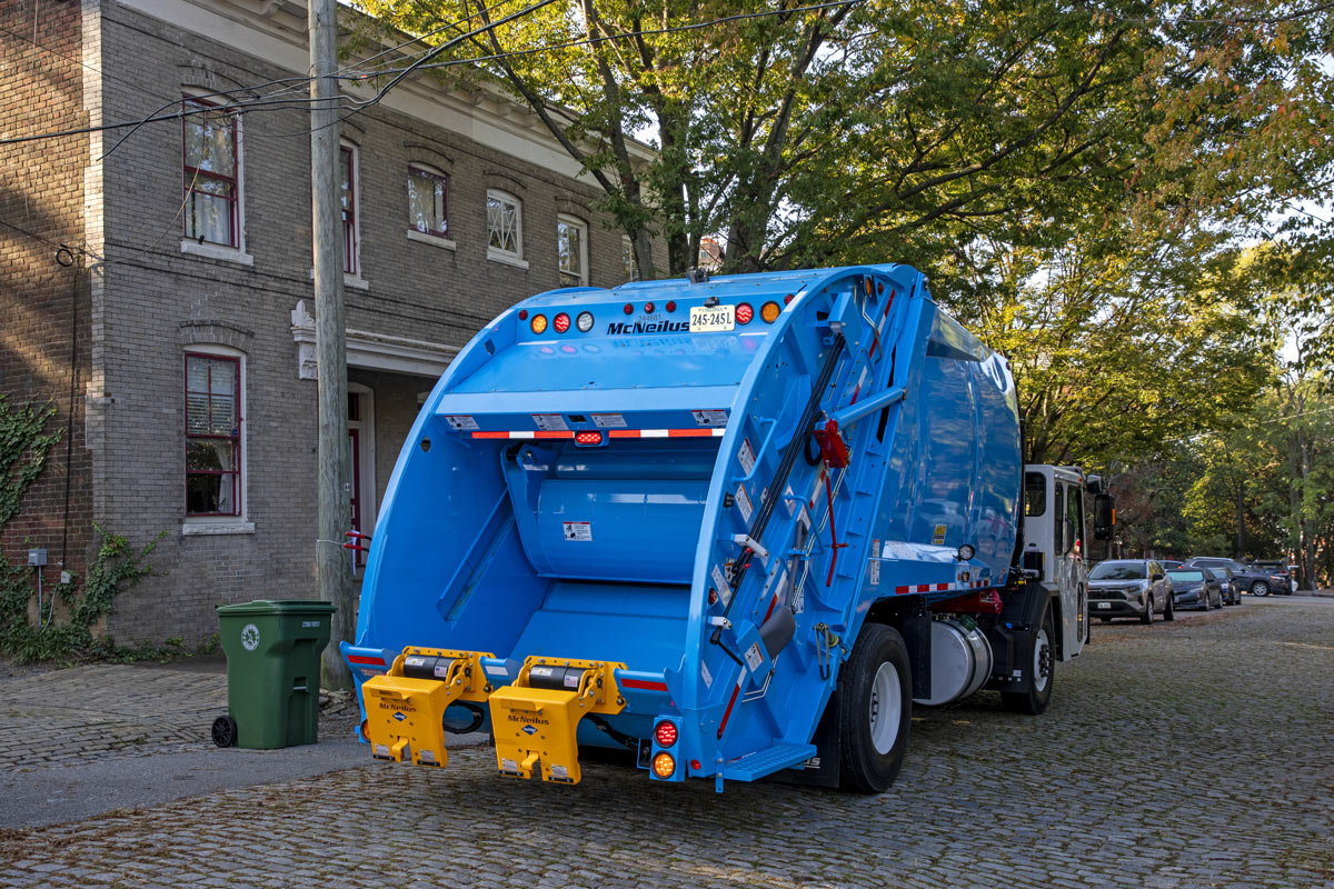 McNeilus Rear Loader Refuse Trucks | Hughes Heavy Equipment